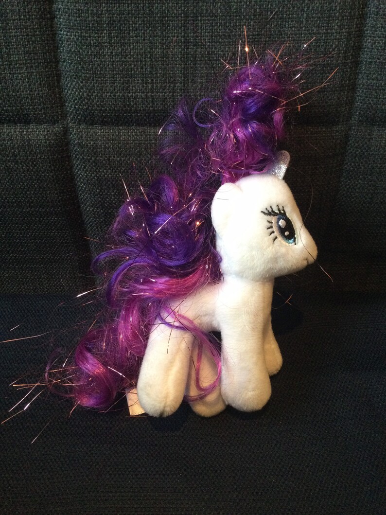 Retired Pretty My Little Pony MLP Glitter Sparkle Rarity Clip - Etsy