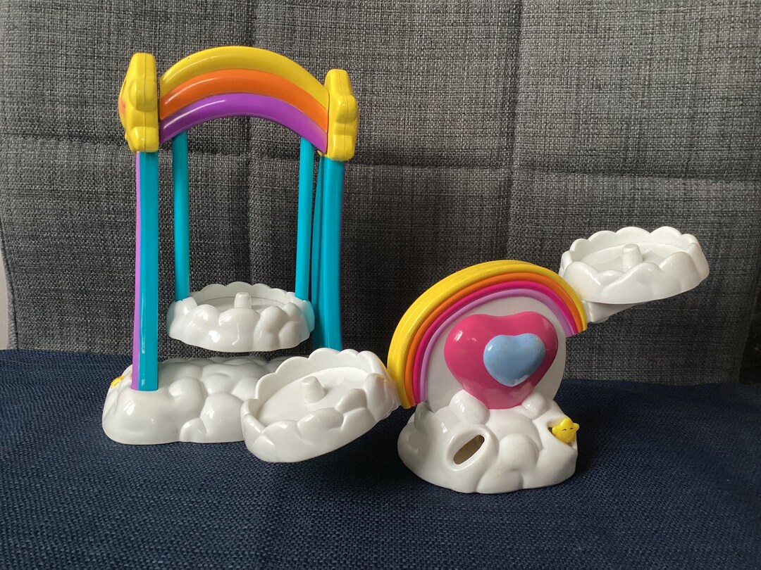 Vintage Care Bears Care A Lot Rainbow Swing and Teeter Totter - Etsy