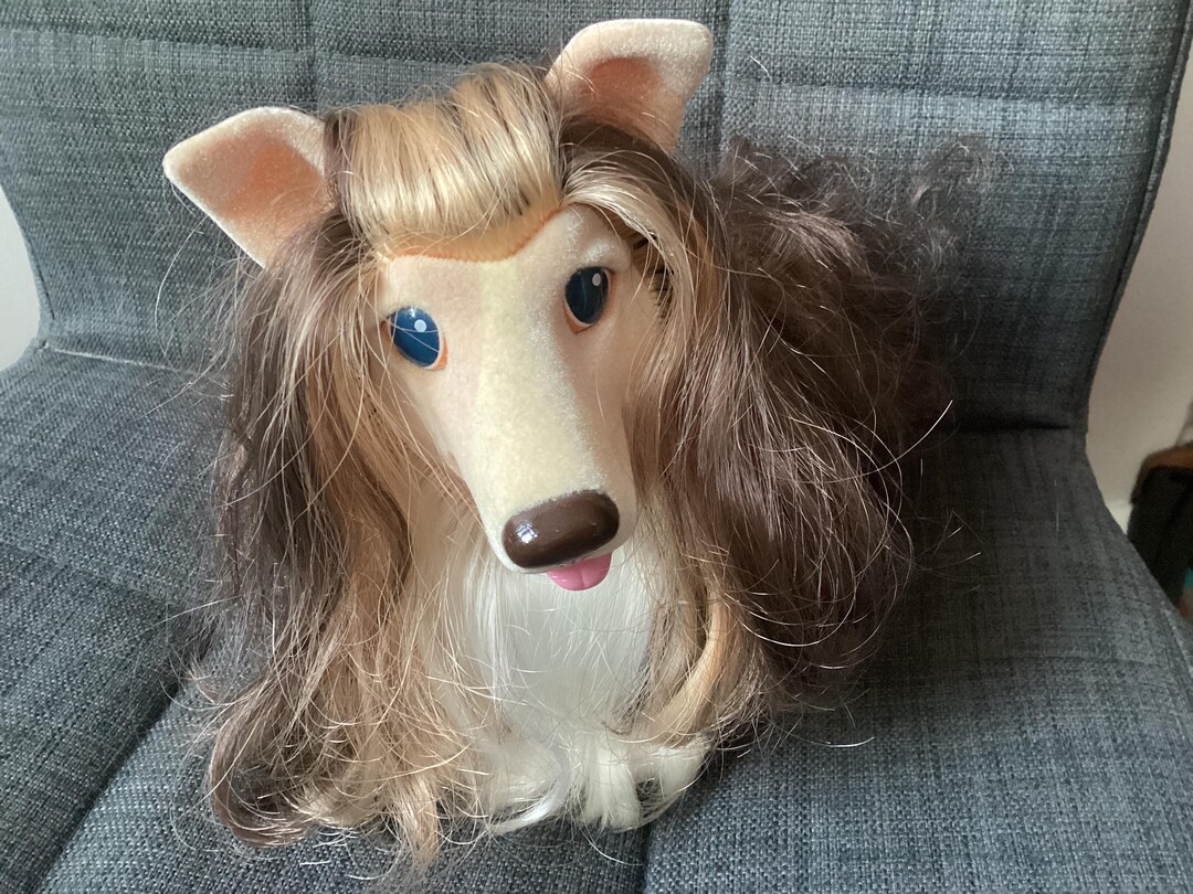 Vintage Hard to Find 80s Hasbro Sweetie Pups White Collie Dog, Sweety ...