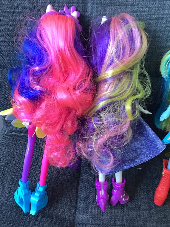 Retired My Little Pony MLP Group of Three Rainbow Roc… - Gem