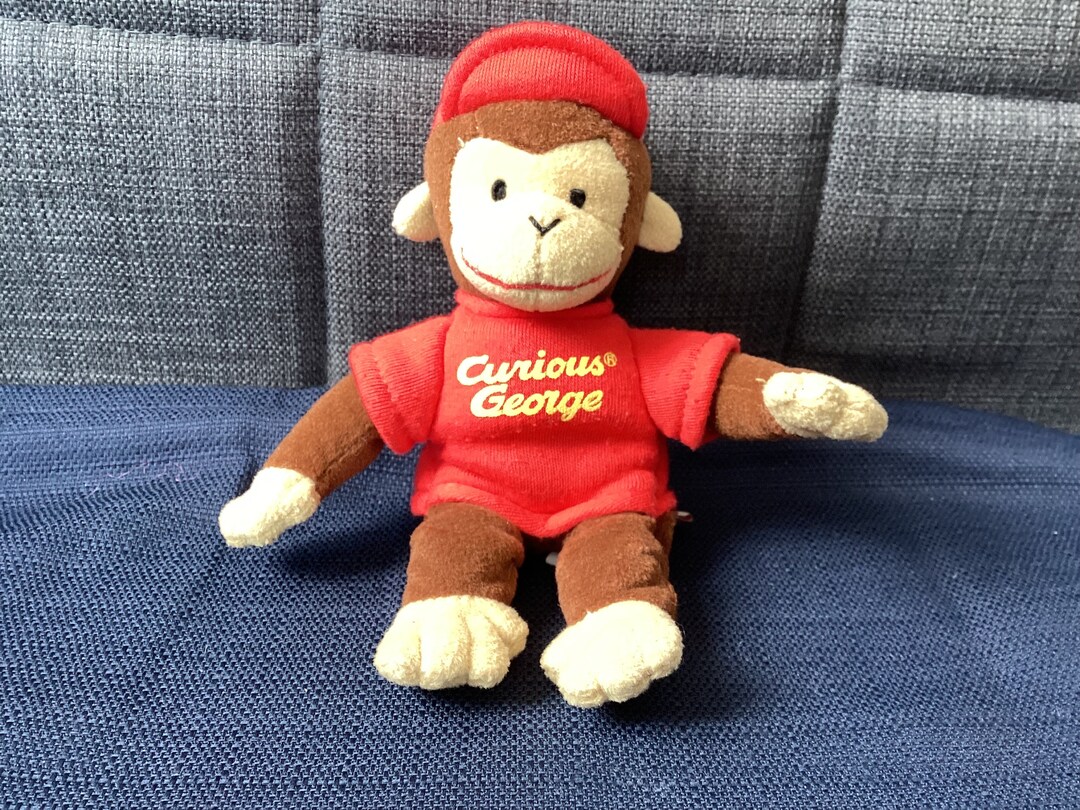 Vintage Gund 6 Inch Small Curious George Plush Stuffed Toy - Etsy