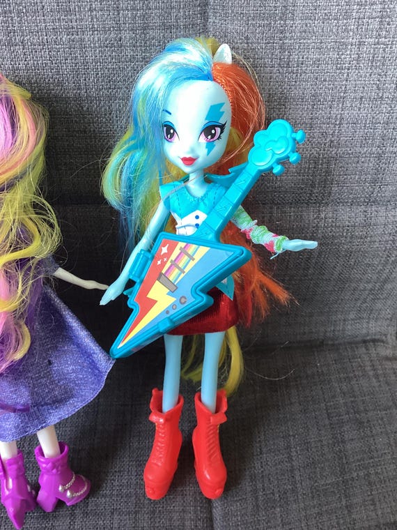 Retired My Little Pony MLP Group of Three Rainbow Roc… - Gem