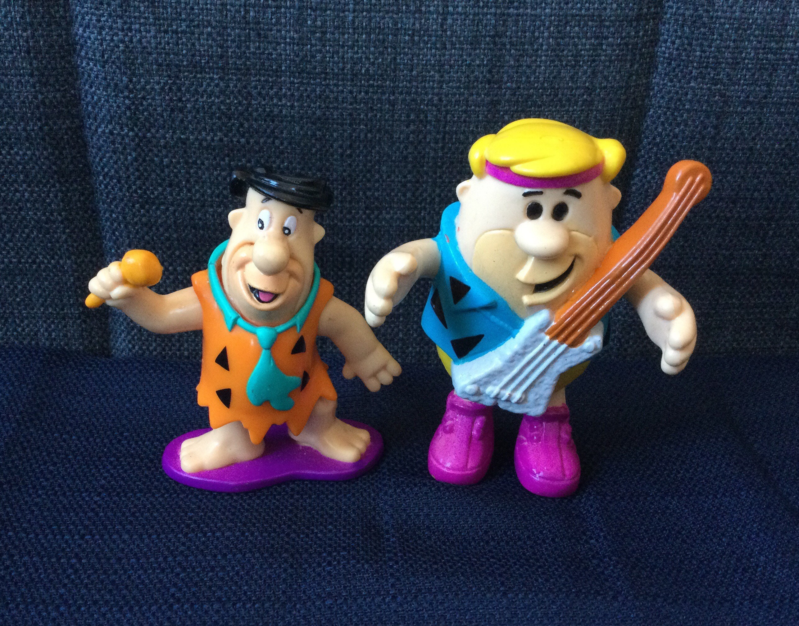 The Flintstones Fred Flintstone Bendable Figures Poseable Figurine ...