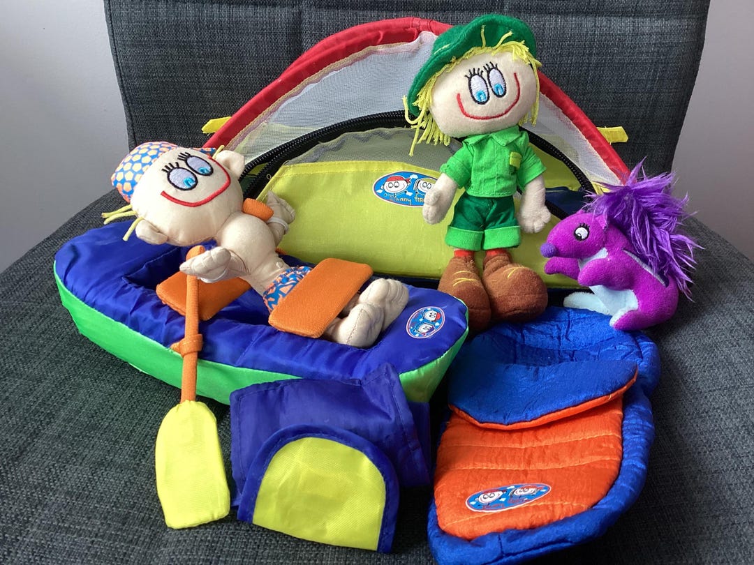 Vintage or Retired Danny First Playground Enterprises Camping Set With ...