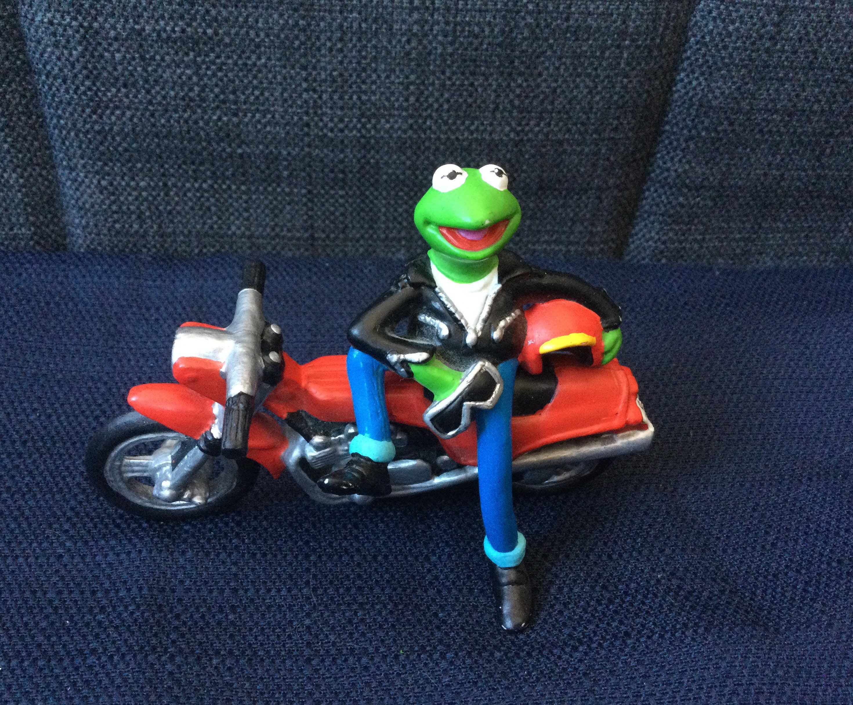 Kermit The Frog Driving Motorcycle