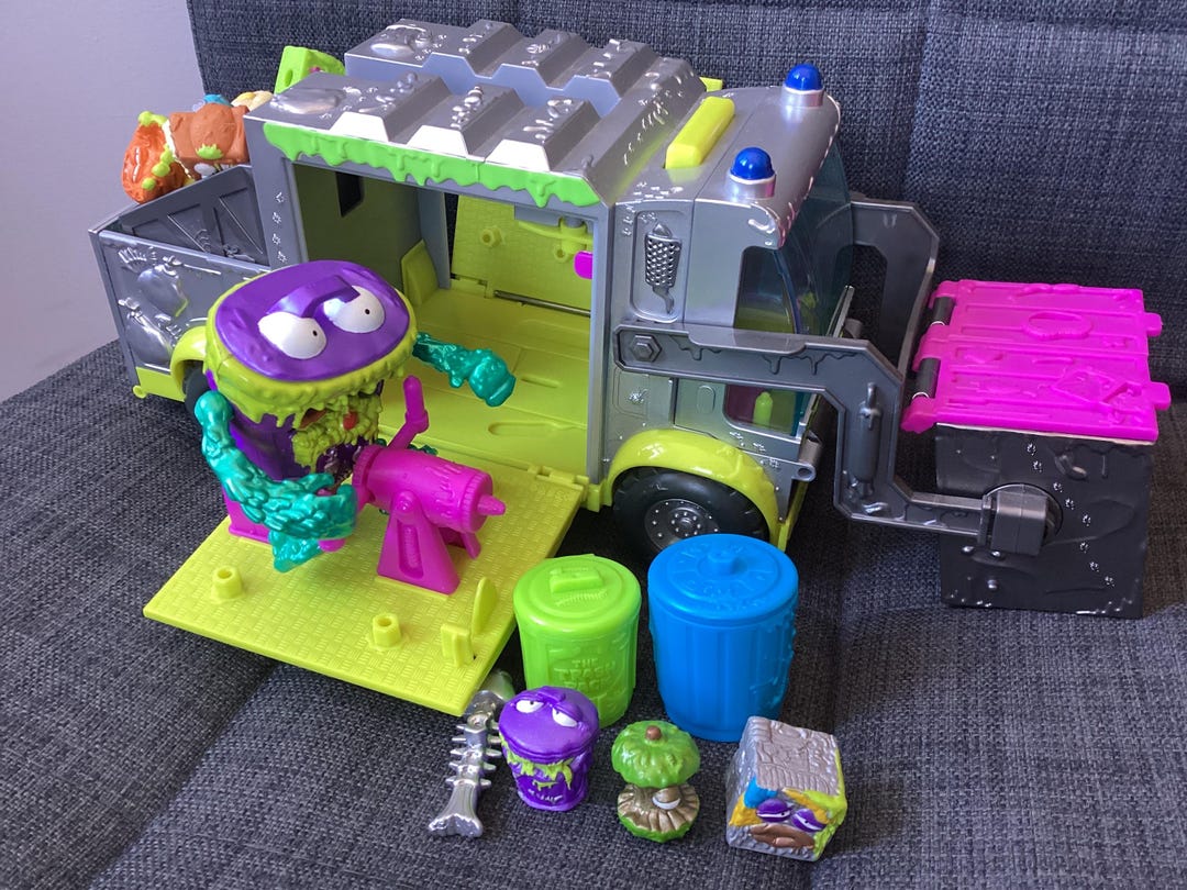 Retired Grossery Gang Putrid Power Metallic Garbage Truck, Appears ...