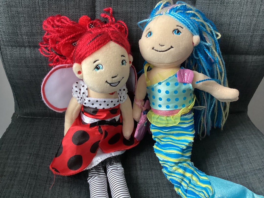 Vintage Adorable Pair of Groovy Girls Special Character Dolls, Mermaid ...