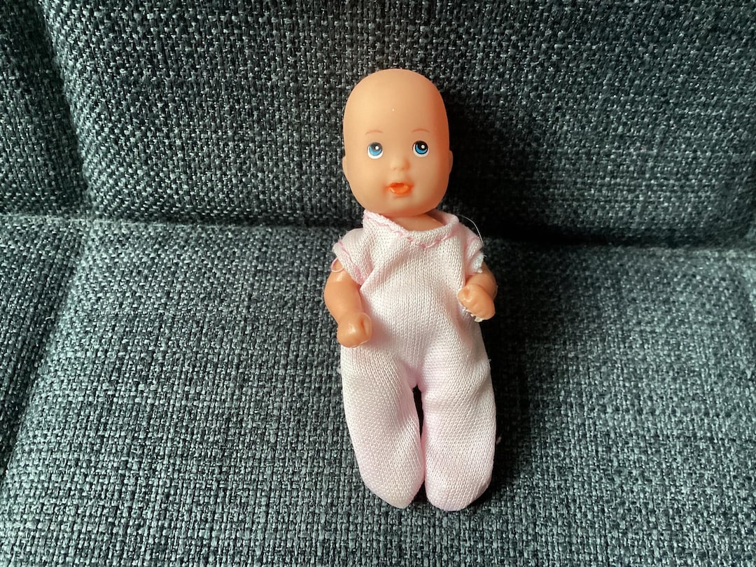 Vintage Simba Dolls Newborn Baby Girl in Pink - Etsy