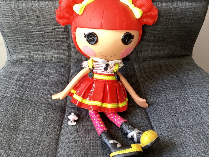 Retired Adorable Lalaloopsy Full Size Ember Flicker Flame Doll Dressed ...