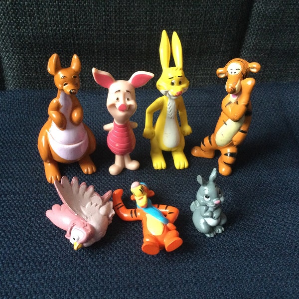 Vintage Winnie the Pooh Figurines - Etsy
