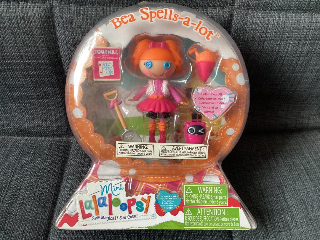 Retired Adorable Lalaloopsy Mini Bea Spells A Lot, BNIB, NFRB, Complete ...
