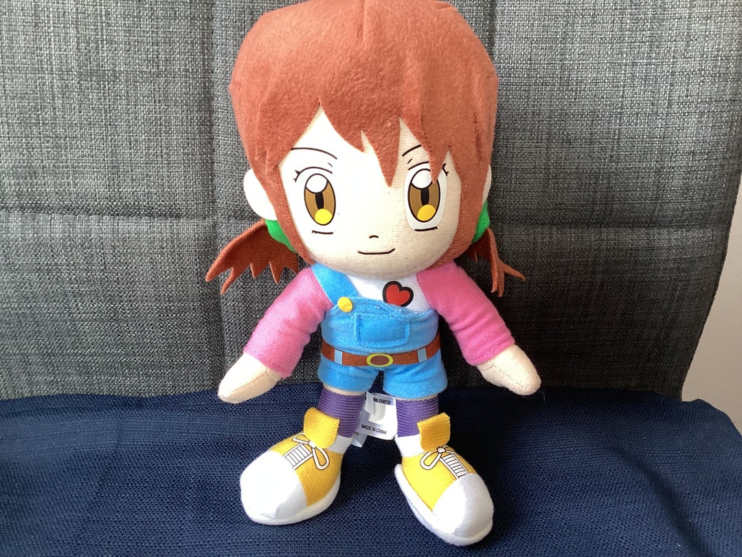Retired Hard to Find Digimon Fusion Akari Hinomoto Anime Plush Stuffed ...