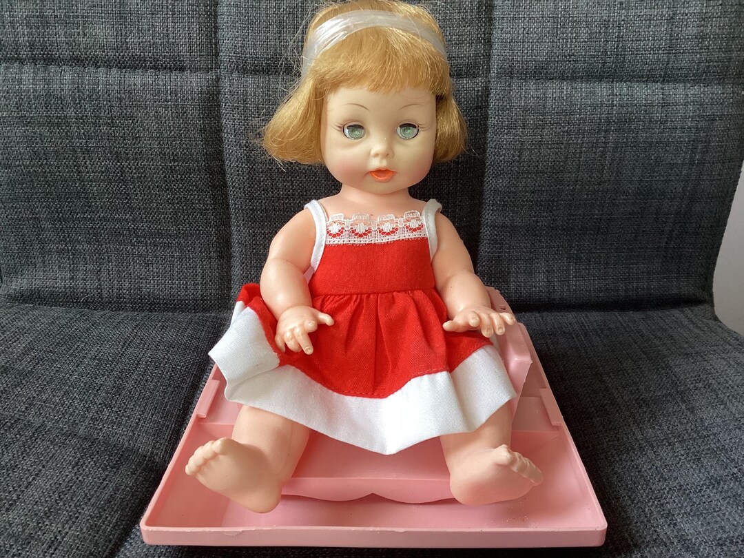 Vintage 60s Ideal Tearie Dearie Doll in Original Case With Converting ...