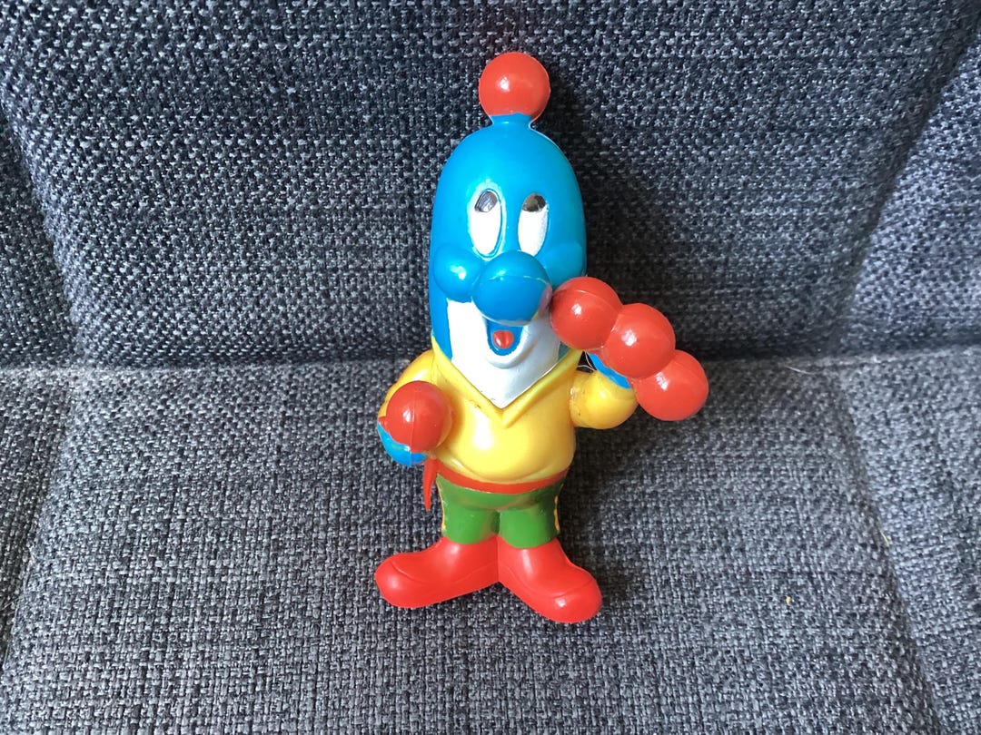 Vintage Novotel Collectible Dolphin Dolfi PVC Play Figure, Juggling - Etsy