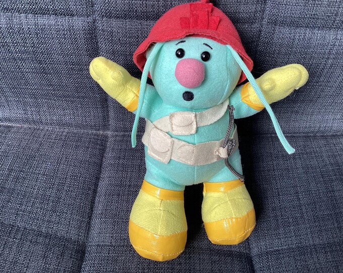 Vintage Fraggle Rock Doozer With Red Hat 8 Inch Plush Stuffed Toy ...