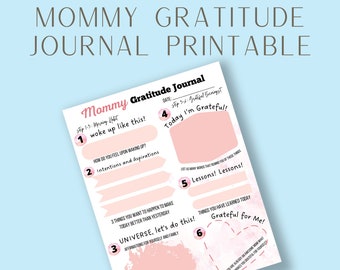 Motherhood Journal Printable New Mom Journal Journaling - Etsy