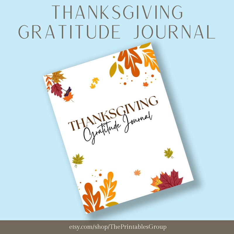 Gratitude Journal - Etsy