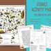 Ferret Activity Sheets Printable | Fun Kids Activity Kit | Ferret ...