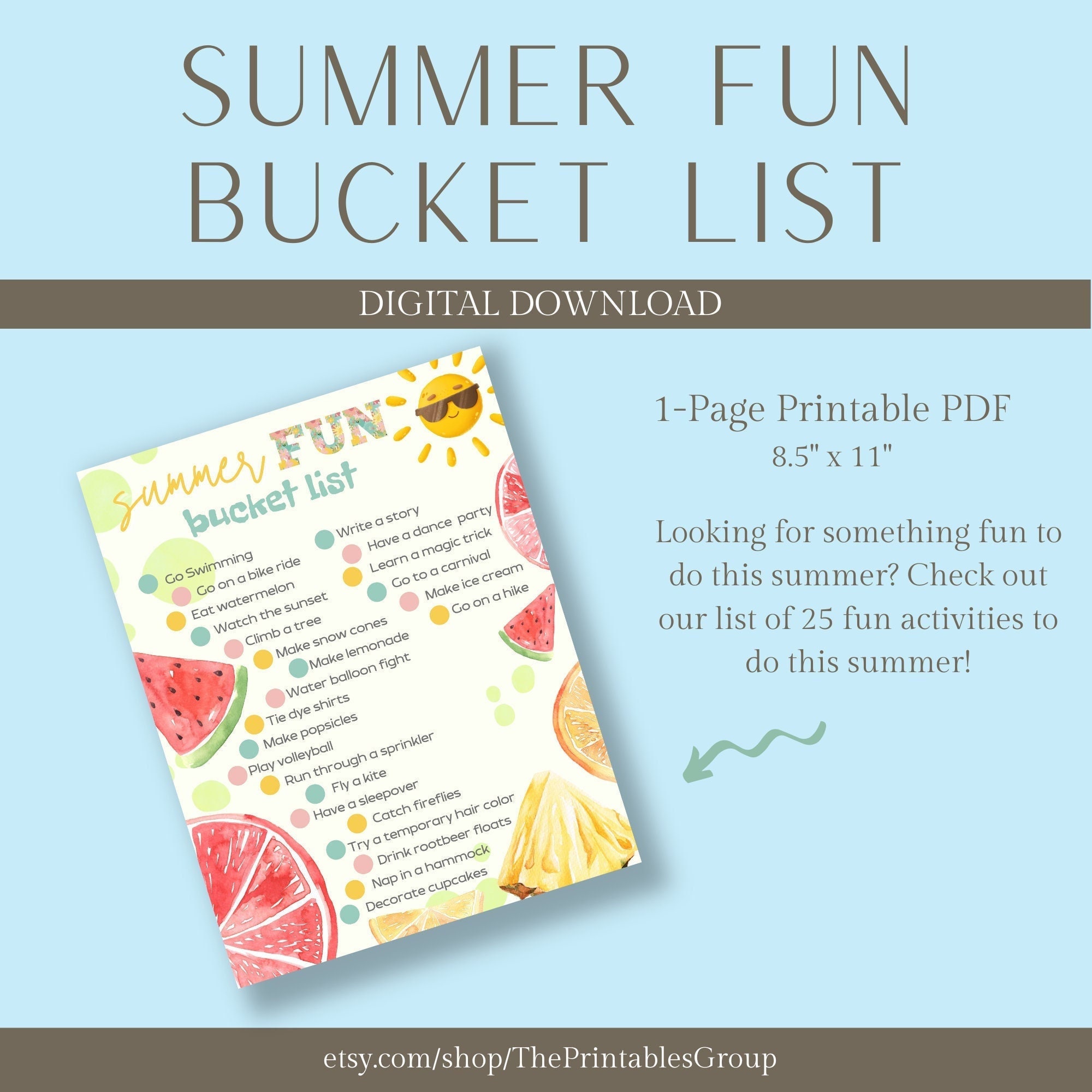 Summer Adventure Guide | Outdoor Activities for Families | Bucket List ...