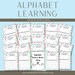 Alphabet Draw and Write Story Printable Creative Alphabet Learning ABC ...