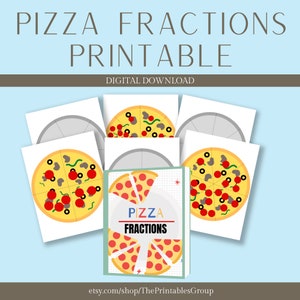 Pizza Fractions Printable | Basic Fraction Worksheets | Fun Math ...