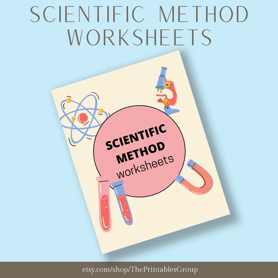 Scientific Method Worksheets Printable, Scientific Method Unit Study ...