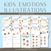 Emotions Social Story Kit Printable Feelings Flashcards - Etsy