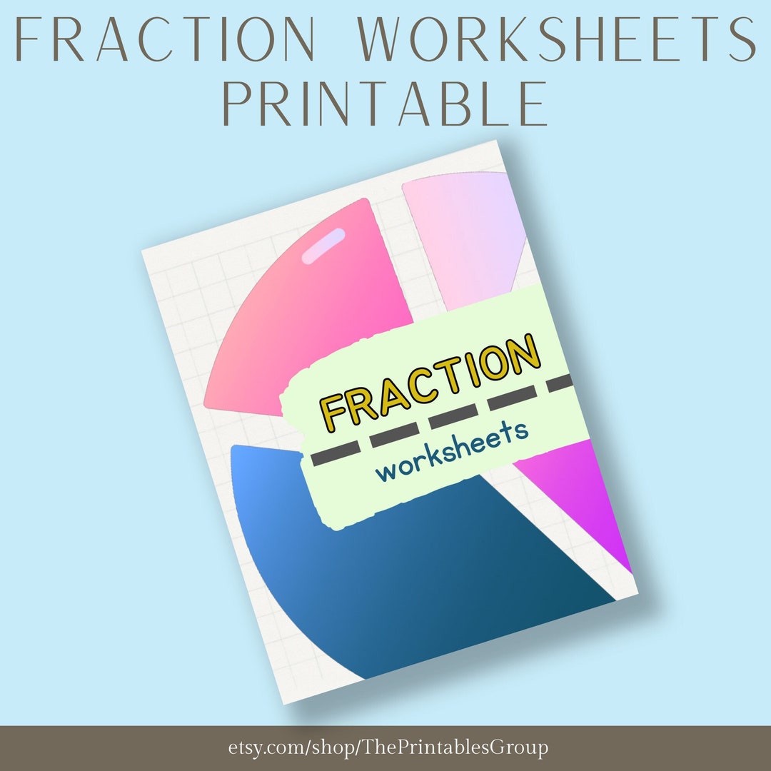 Fraction Worksheets Printable | Basic Fraction Charts | Math Practice ...