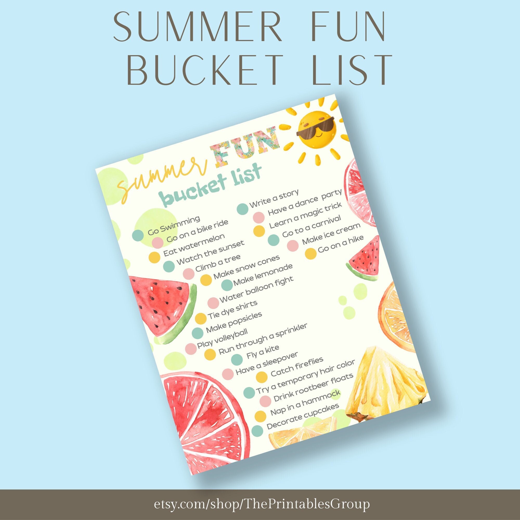 Summer Adventure Guide | Outdoor Activities for Families | Bucket List ...