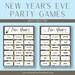 New Years Eve Charades Printable, NYE Charades Game, New Year Party ...