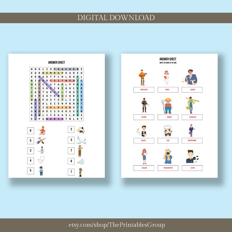 Labor Day Activity Pack Printable, Labor Day Printable Activities ...