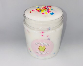 6oz CEREAL MILK Slime Thick & Stretchy Yummy Fruit Loops Scent ...
