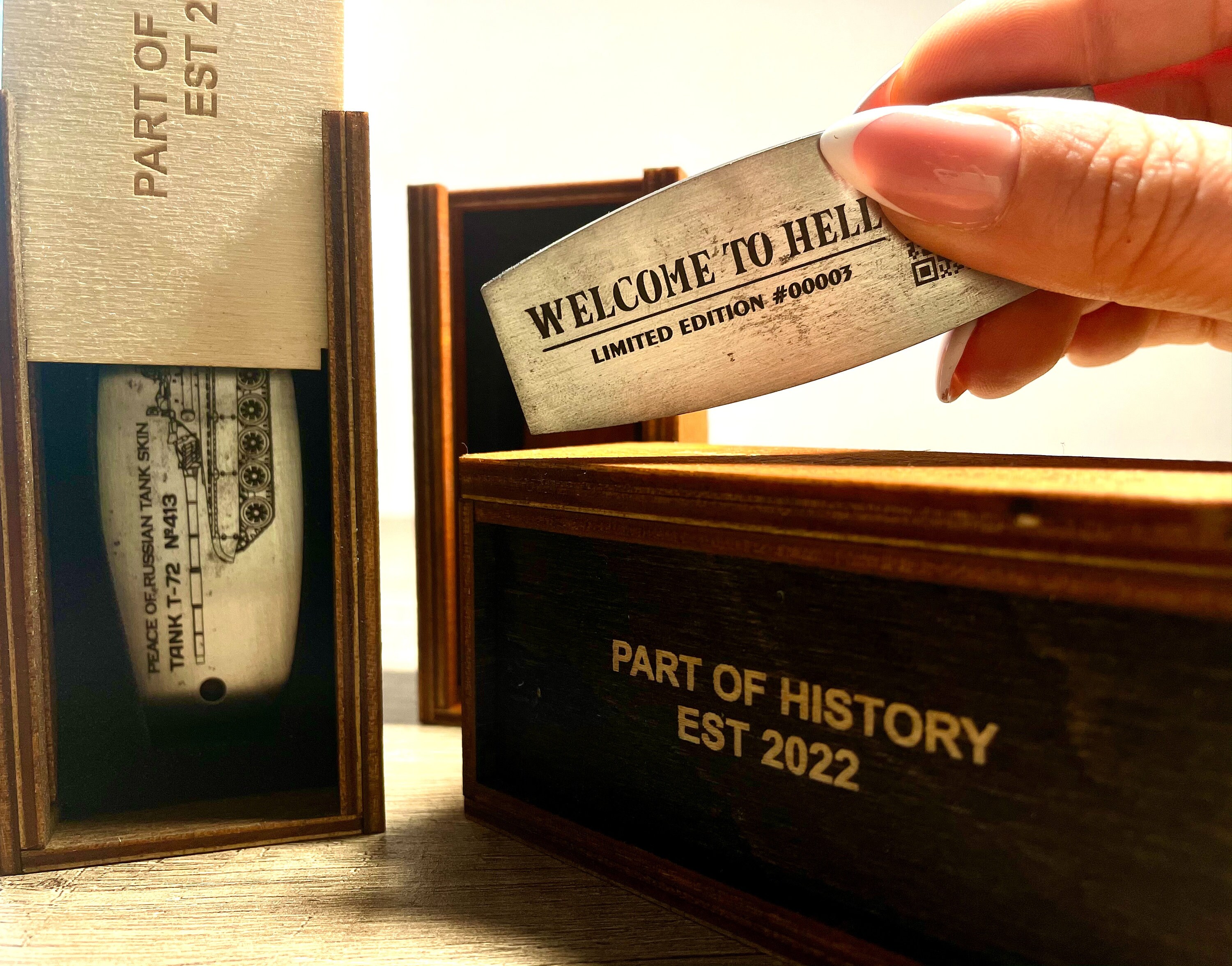 Unique Keychain Made From Piece of Tank, Ukrainian Armor Keychain ...