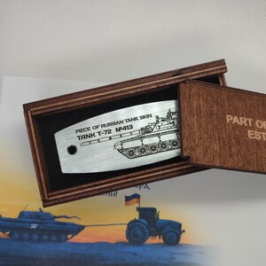 Keychain Made From Piece of Russian Tank, Keychain Handmade in Ukraine ...