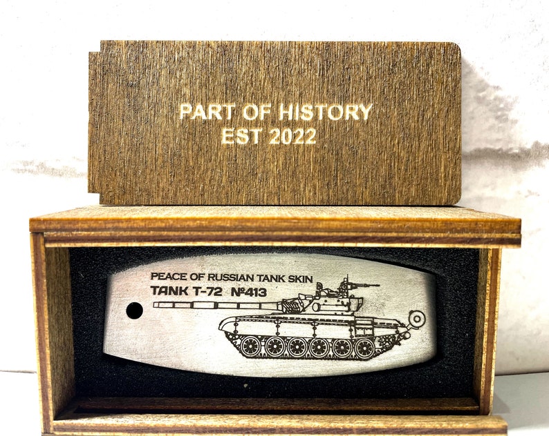 Brutal Metal Keychain Made From Tank Armor Ukrainian Keychain - Etsy