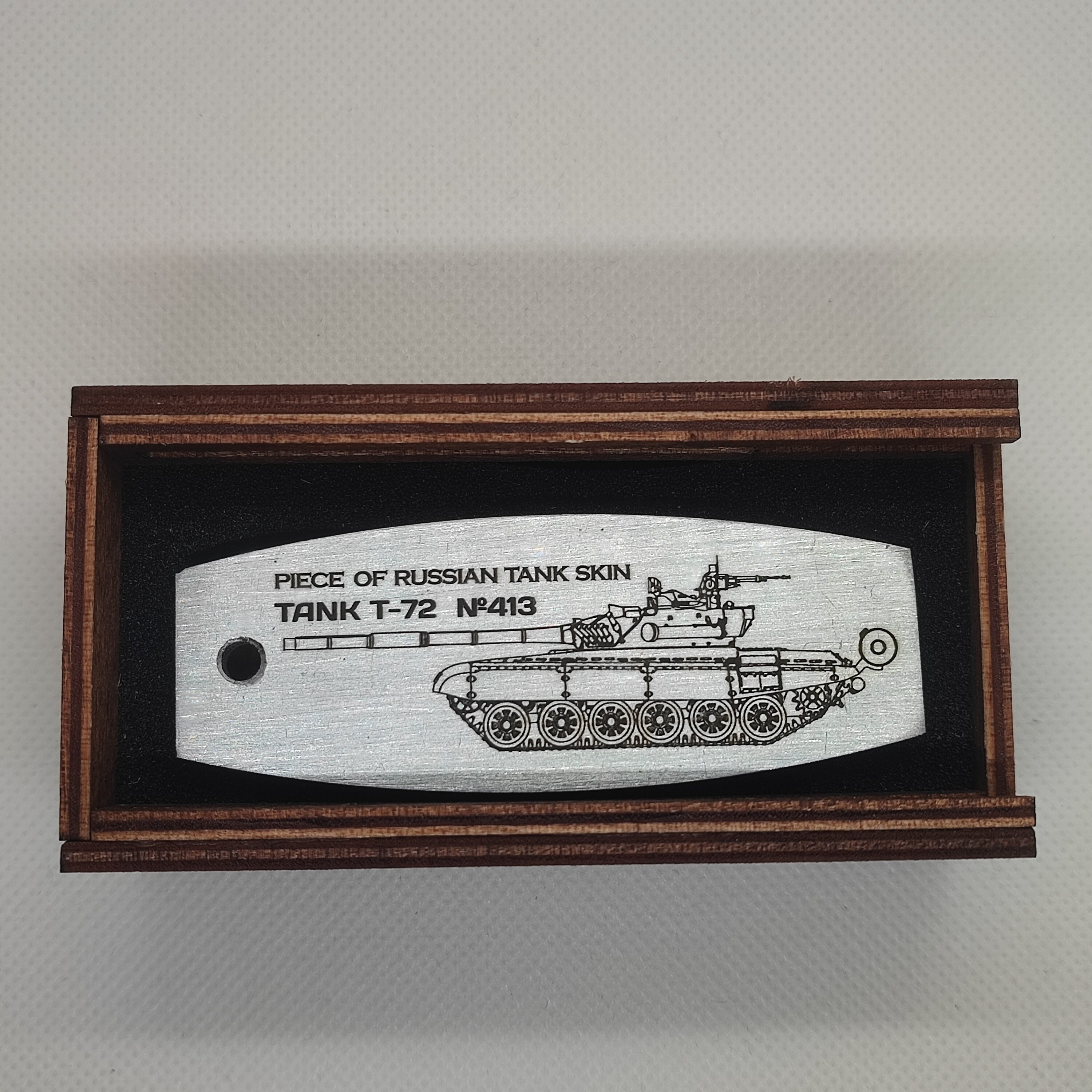 Keychain Made From Piece of Russian Tank, Keychain Handmade in Ukraine ...