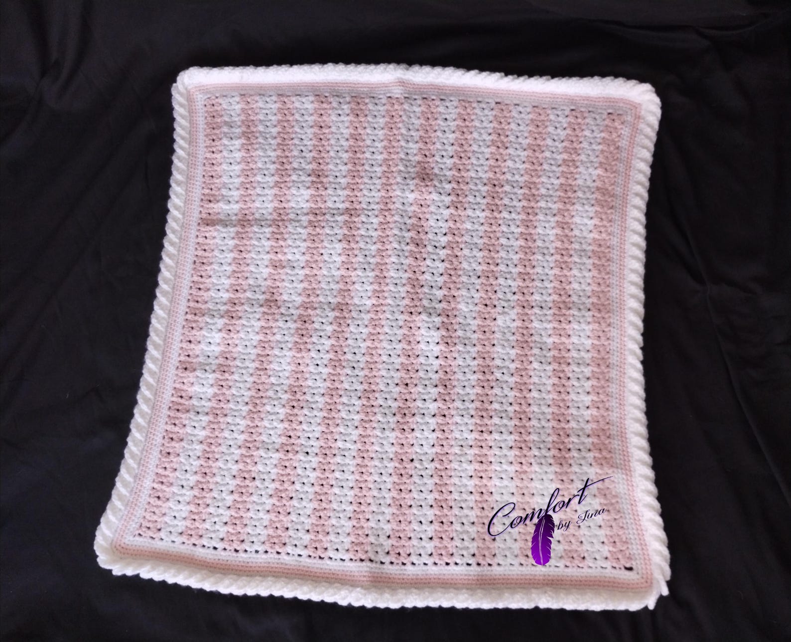 Crochet Shell Edge Baby Blanket - Etsy