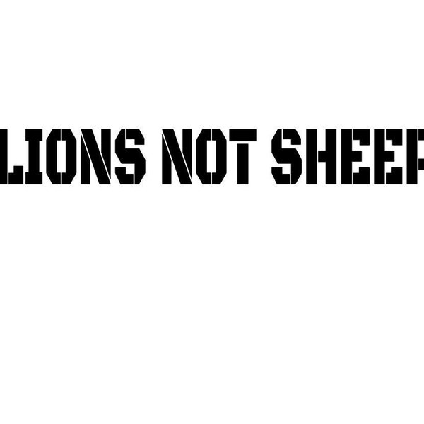 Sheep Wall Decal - Etsy