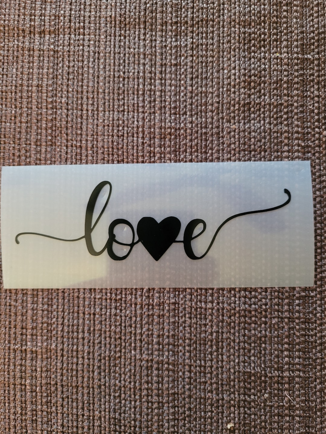 Love Vinyl Decal - Etsy