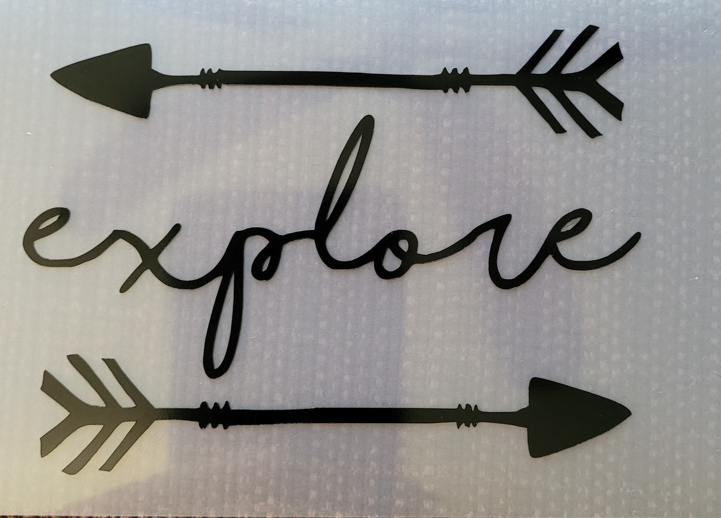 Explore Vinyl Decal - Etsy