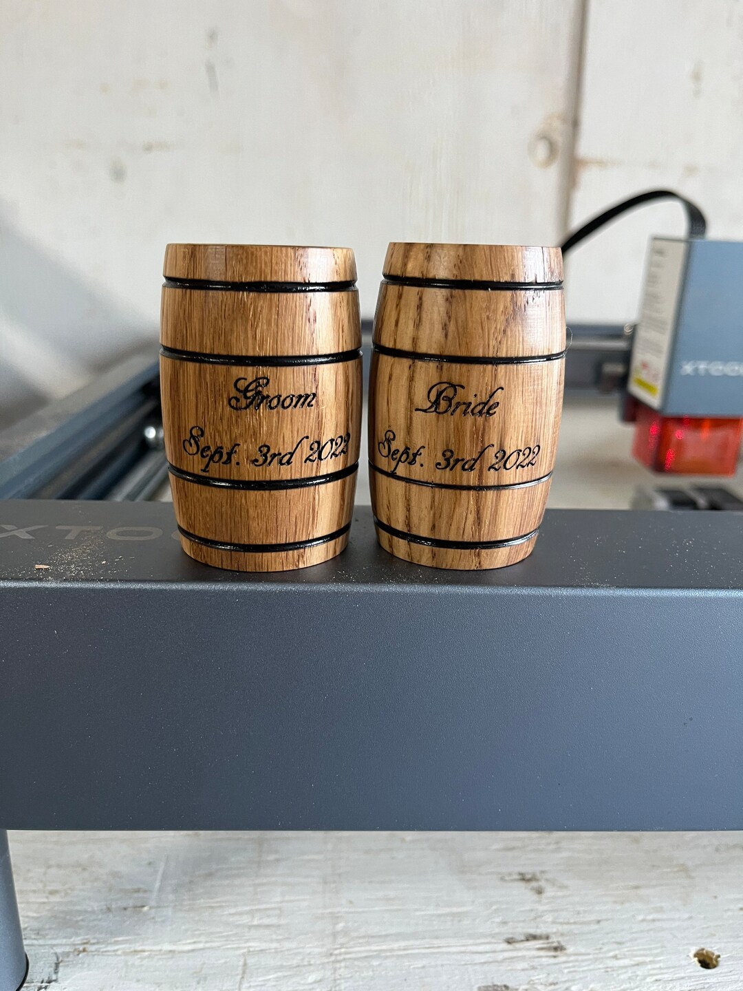 Shot Glass, Whiskey Barrel Personalized. (set of 2) - Etsy