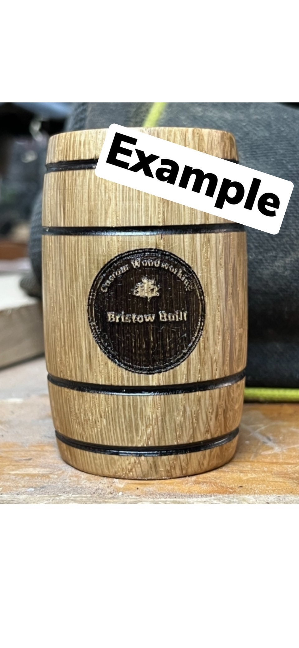 Shot Glass Custom Engraved Oak Barrel (1 Each) - Etsy