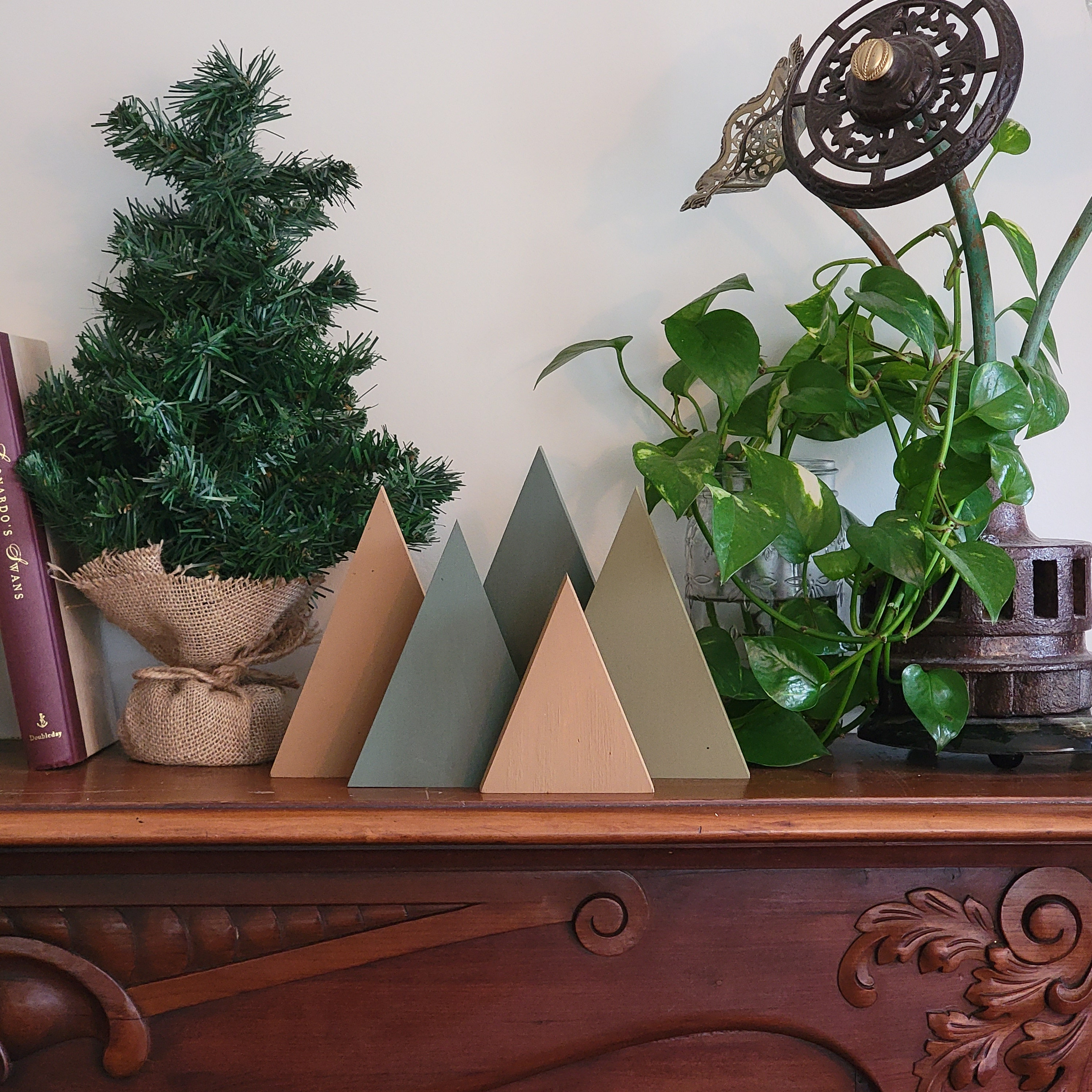 Woodland Set Trees Party Decor Shelf Decor Woodland Nursery - Etsy