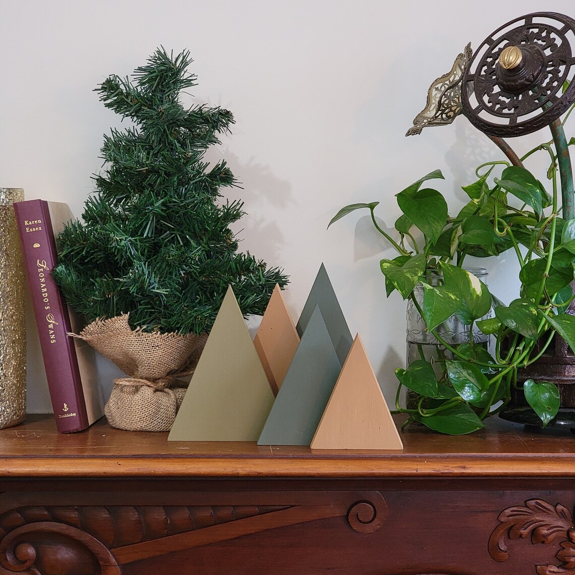 Woodland Set Trees Party Decor Shelf Decor Woodland Nursery - Etsy