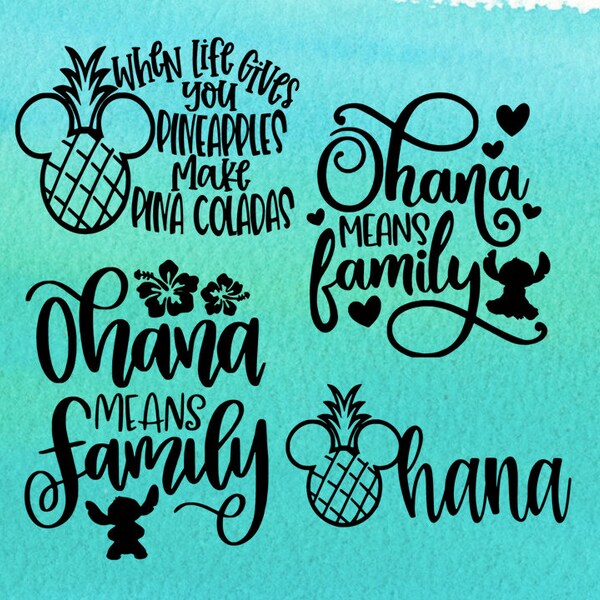 Ohana Means Family - Etsy