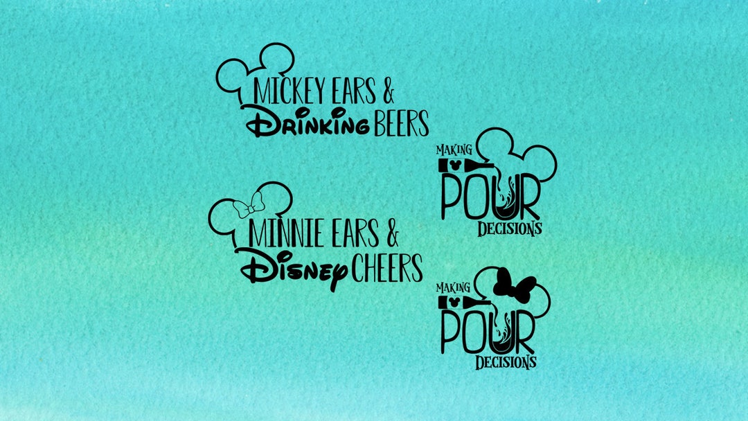 Epcot Svg, Epcot Png, Drinking Around the World, Making Pour Decisions ...