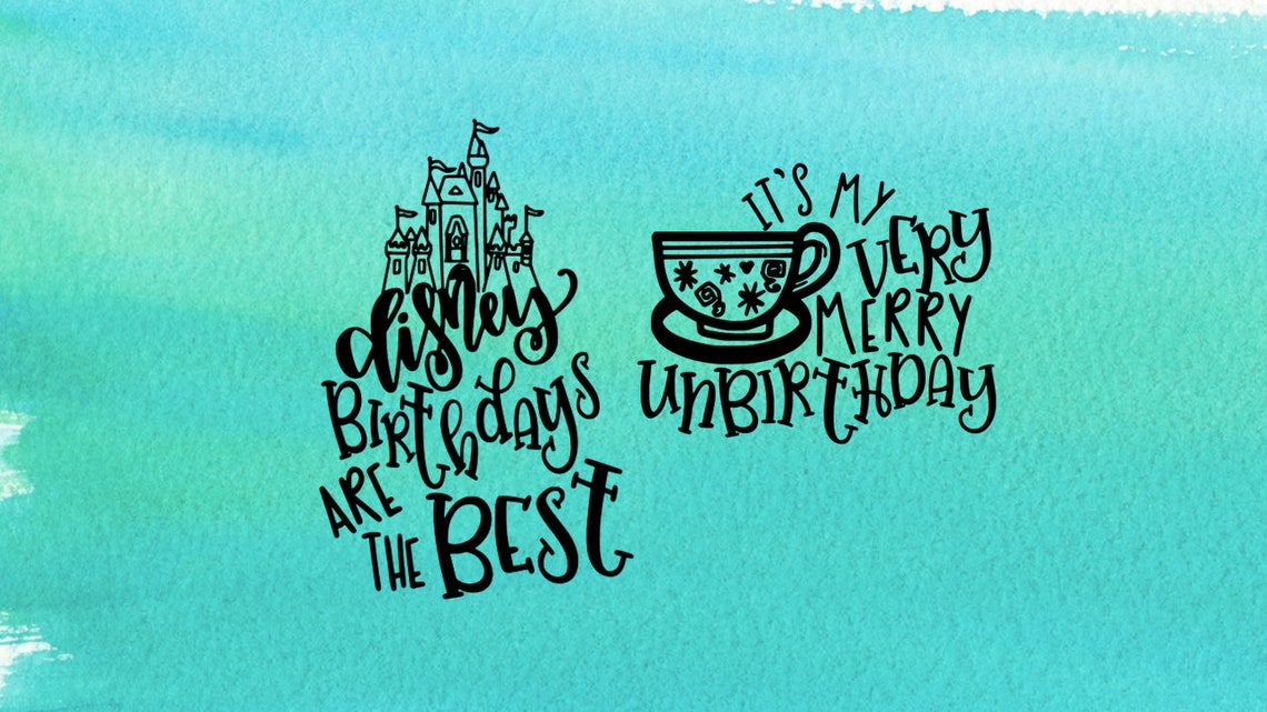 It's My Very Merry Unbirthday Svg It's My Very Merry - Etsy