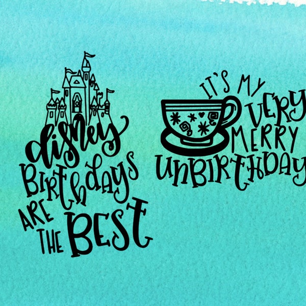 Its My Very Merry Unbirthday Png - Etsy