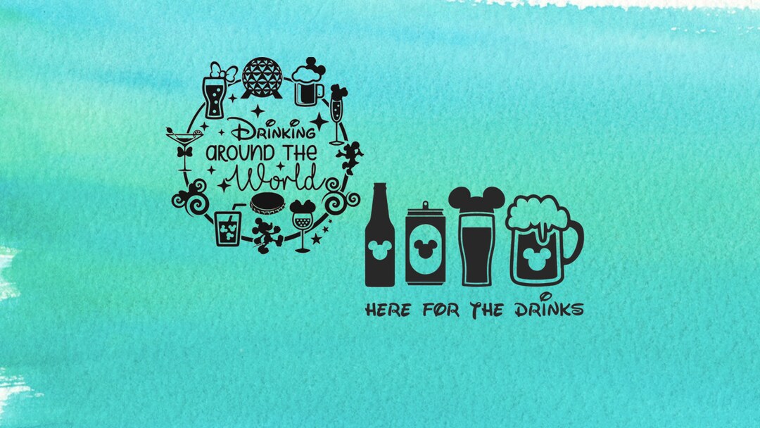 Drinking Around the World Svg, Drinking Around the World Png, Epcot Svg ...