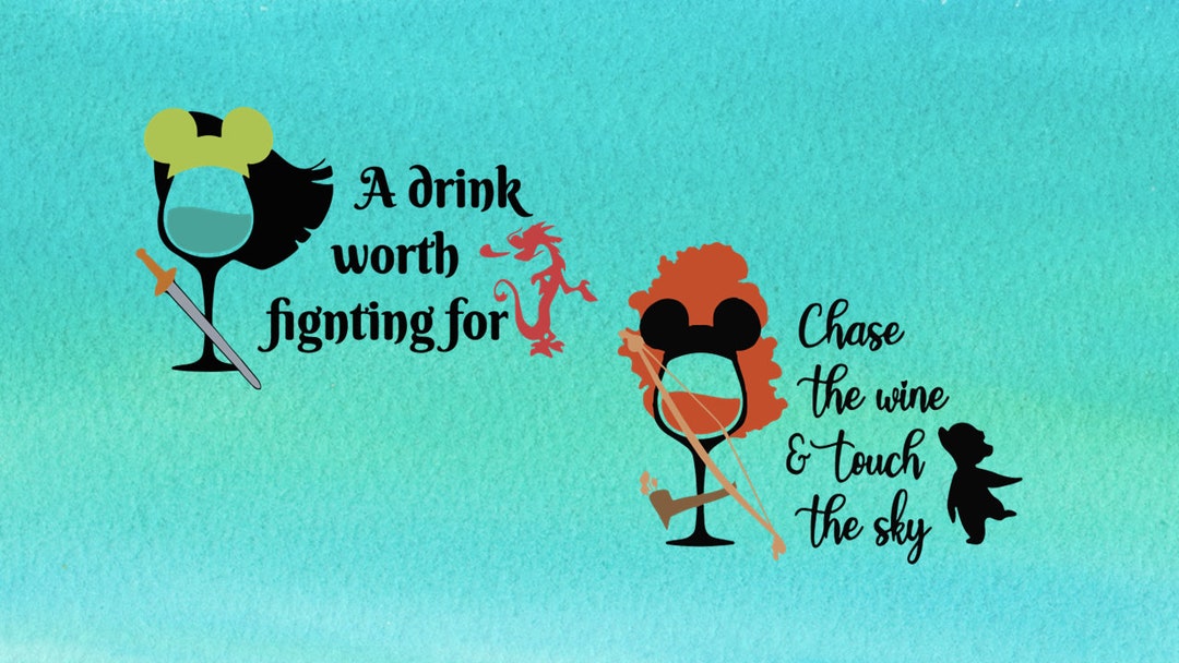 Epcot Svg, Epcot Png, Princess Wine Glass Svg, Drinking Around the ...